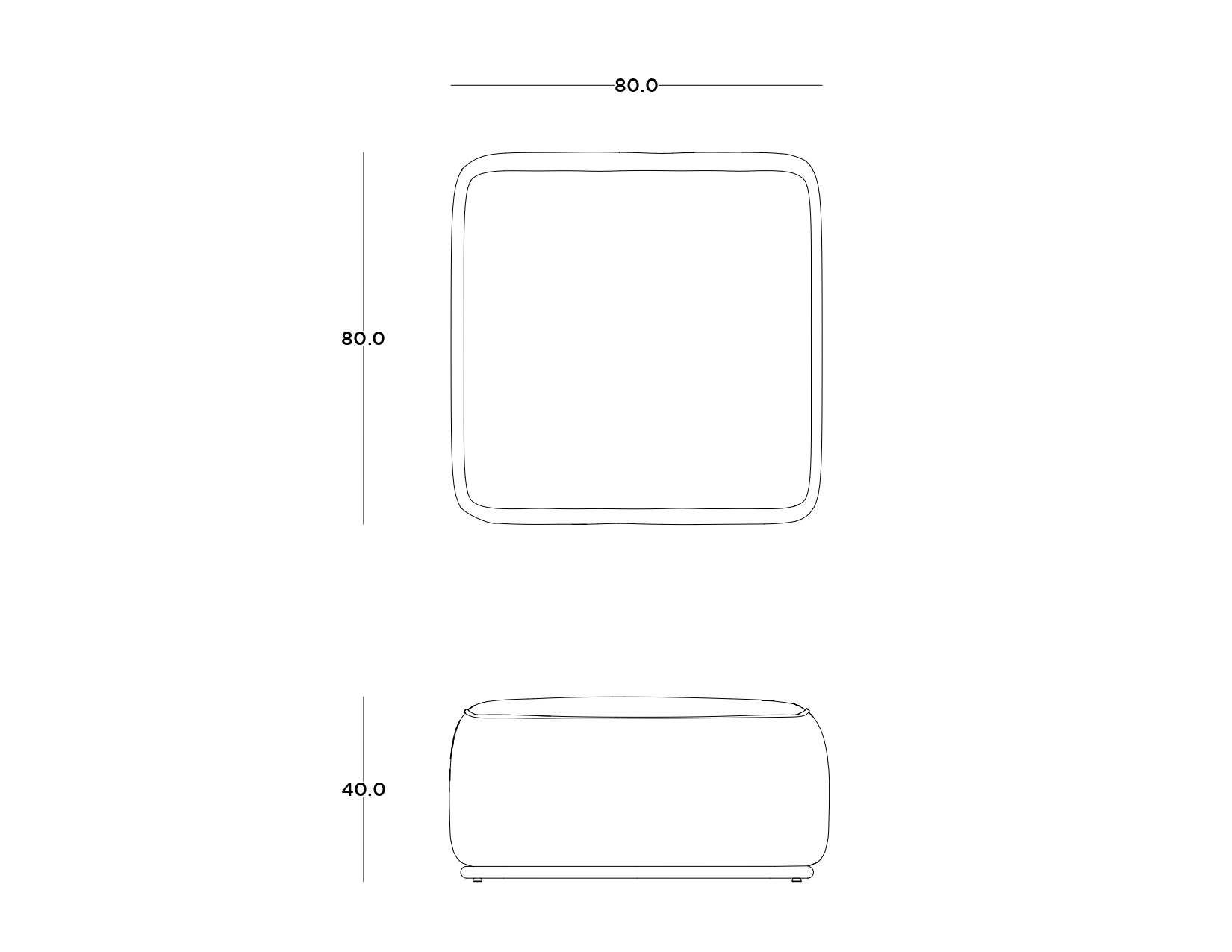 Sofá modular - Tocayo - CACAO