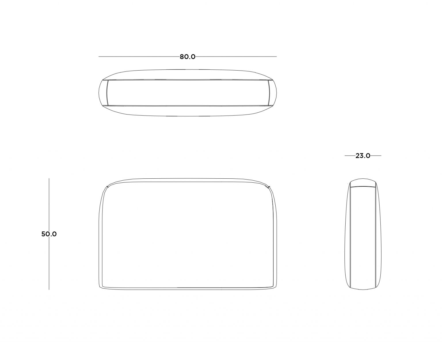 Sofá modular - Tocayo - CACAO
