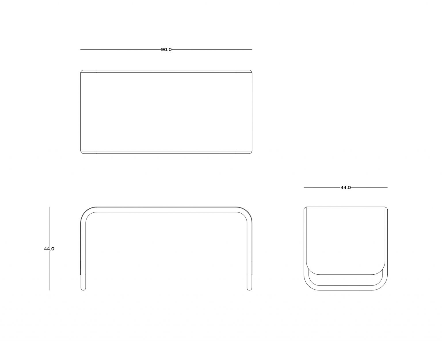 Sofá modular - Tocayo - CACAO