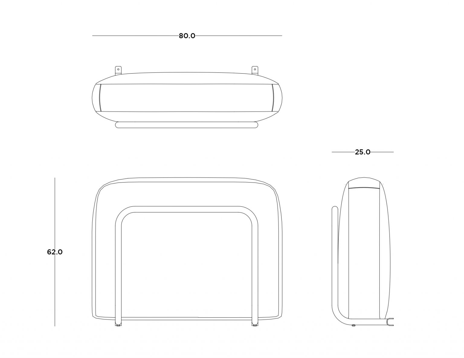Sofá modular - Tocayo - CACAO